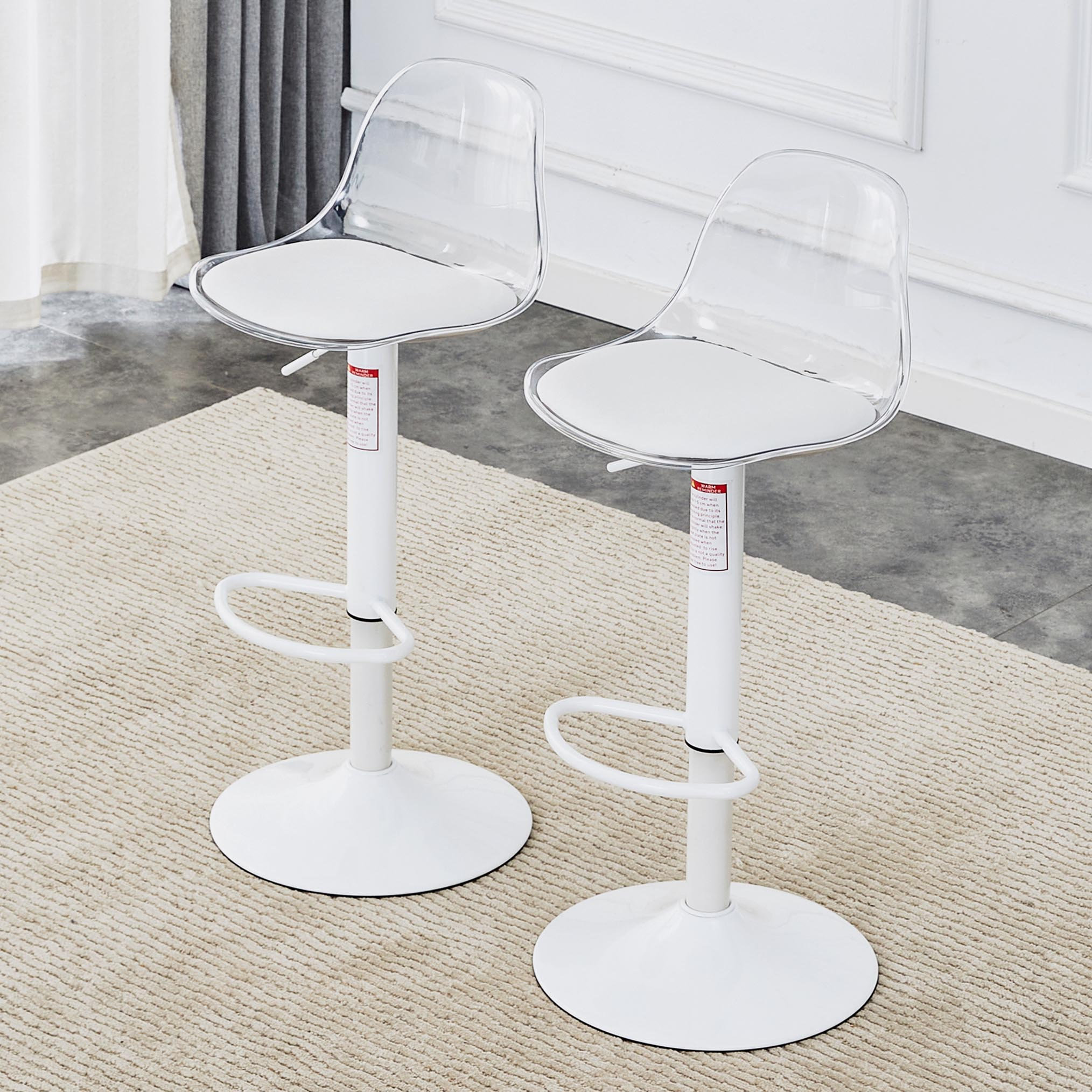 Latitude Run® Modern minimalist bar chairs and bar stools. Can rotate ...