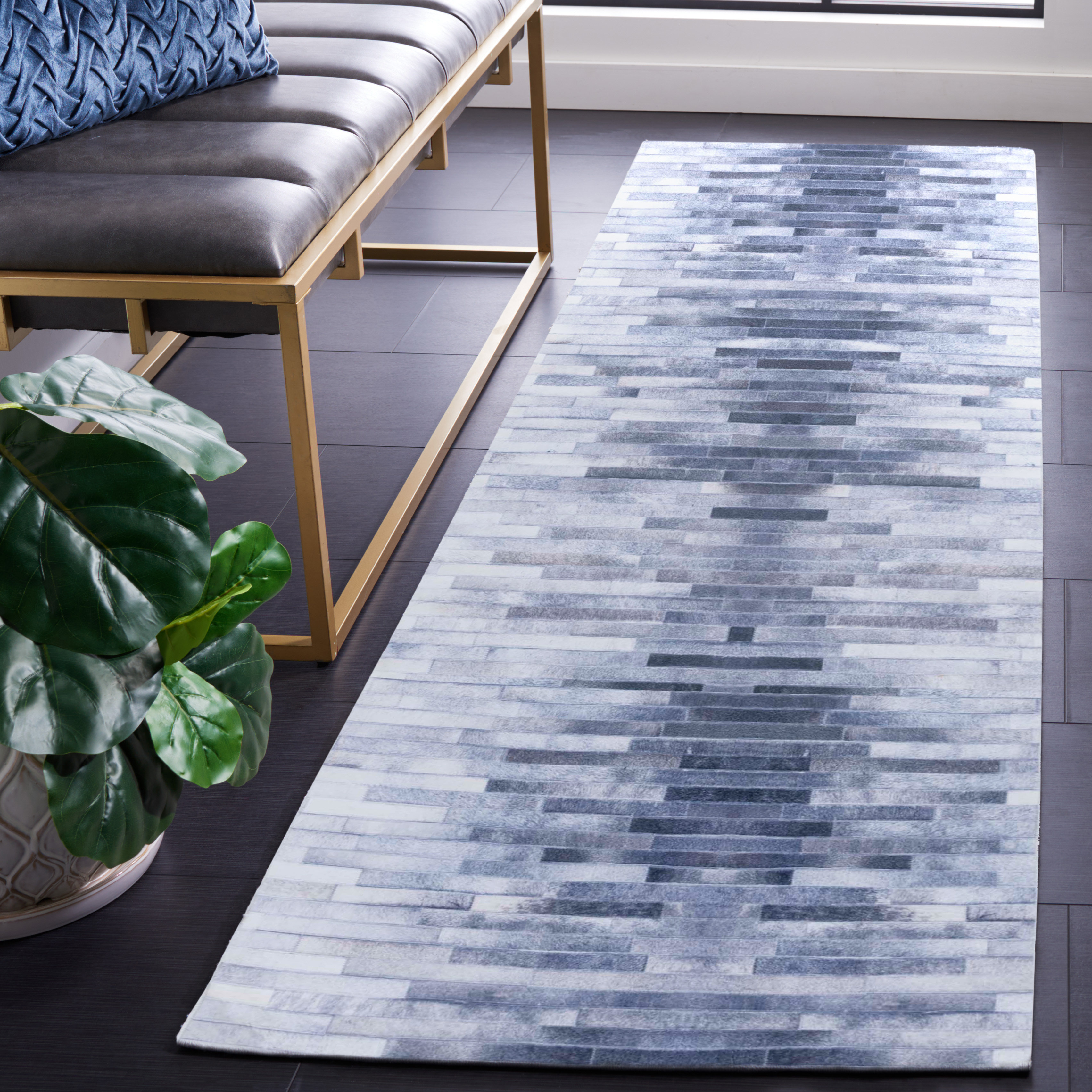 Foundry Select Avrumi Performance Machine Washable Abstract Rug ...