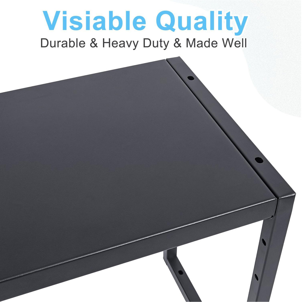 Ebern Designs Expandable Metal Storage Shelves,110LBS Heavy Duty ...