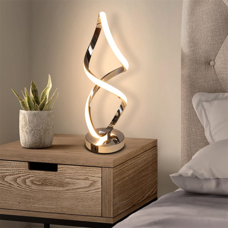 Ivy Bronx Modern LED Table Lamp, 3 Color Temperatures,Touch Control ...