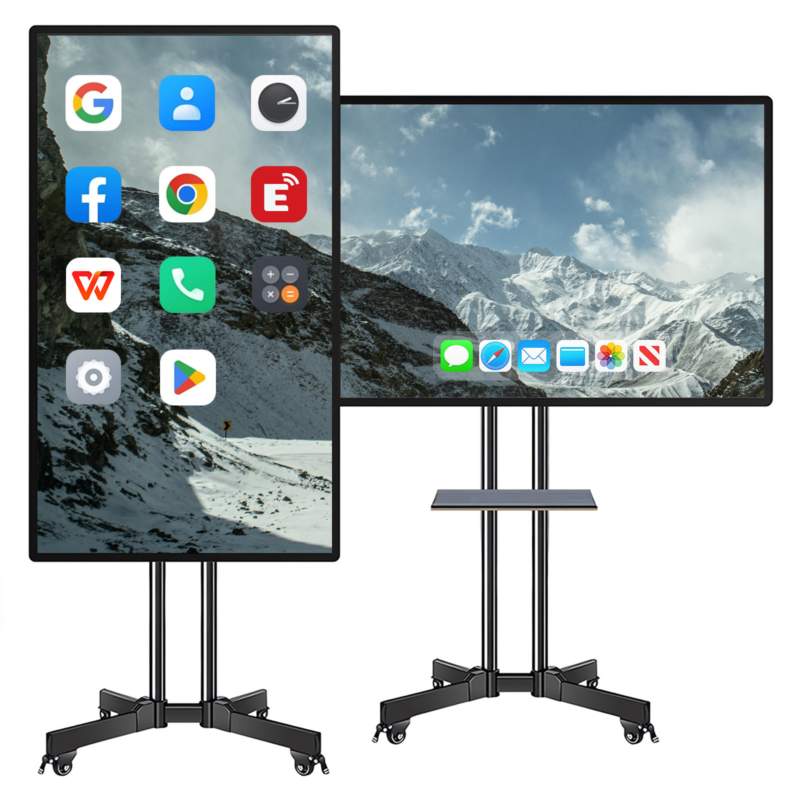 JYXCN Smart Board 49 Inch Interactive All-in-One Touch Screen with Dual ...