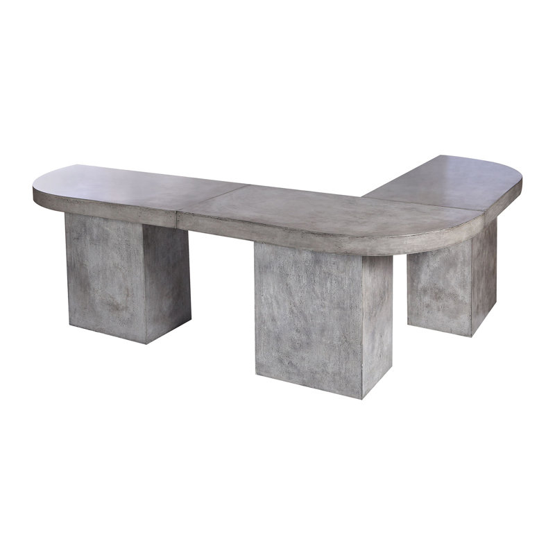 Trent Austin Design® Paulino Bar Counter with Stone/Concrete Outer ...