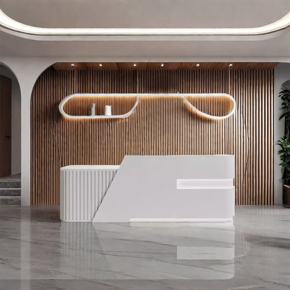 LKIWXAQ RECEPTION DESK Reception computer desk - Wayfair Canada