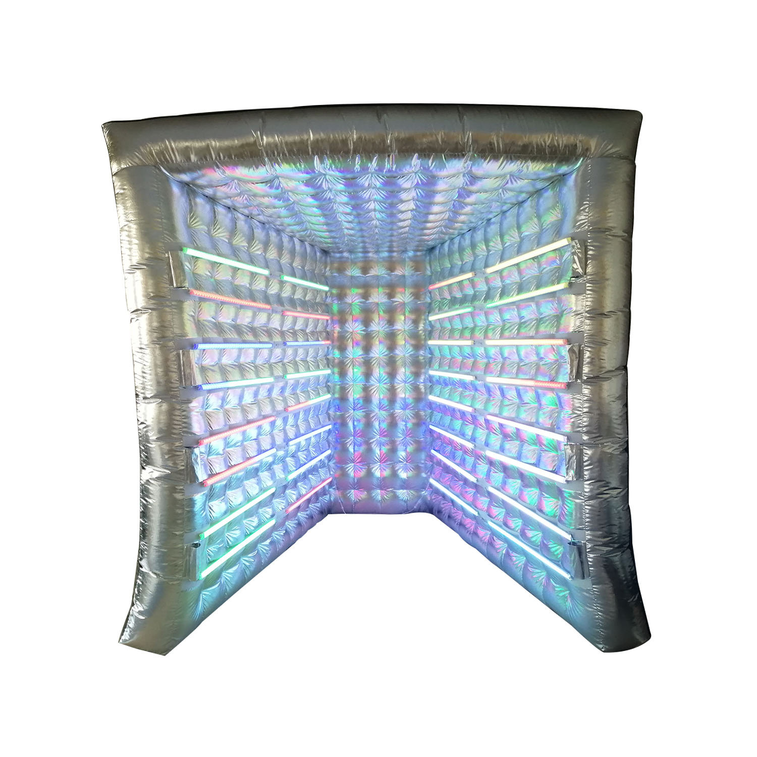 yijia Silver Color Inflatable Vogue Photo Booth Backdrop for Birthday ...