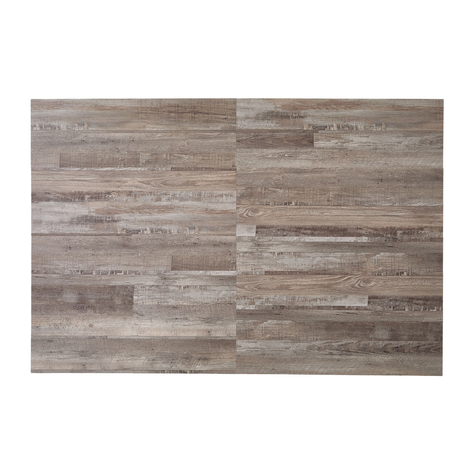Living and Home 36Pcs Wood-Grain PVC Self-Adhesive Plank Flooring Set ...