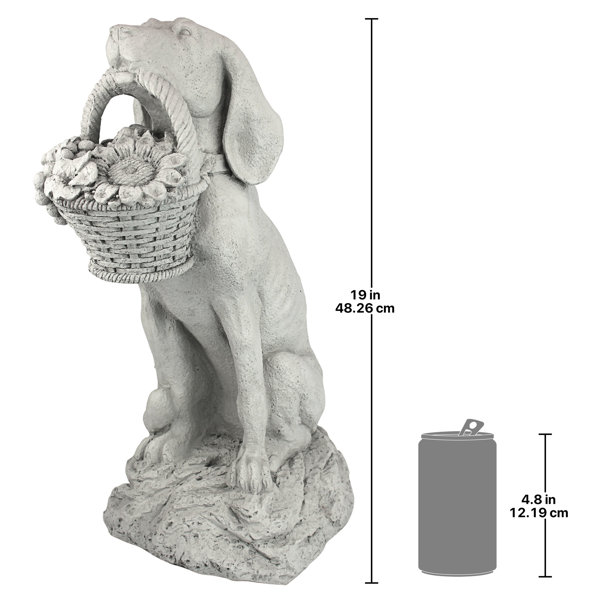 Design Toscano Man's Best Friend Dog Statue & Reviews | Wayfair