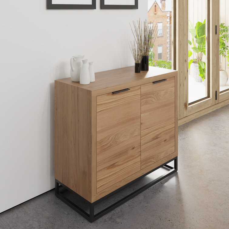 17 Stories Akinori 100cm Wide Oak Solid Wood Sideboard | Wayfair.co.uk