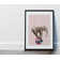 17 Stories Lakayla Elephant On Disco Ball Pink - Single Picture Frame ...