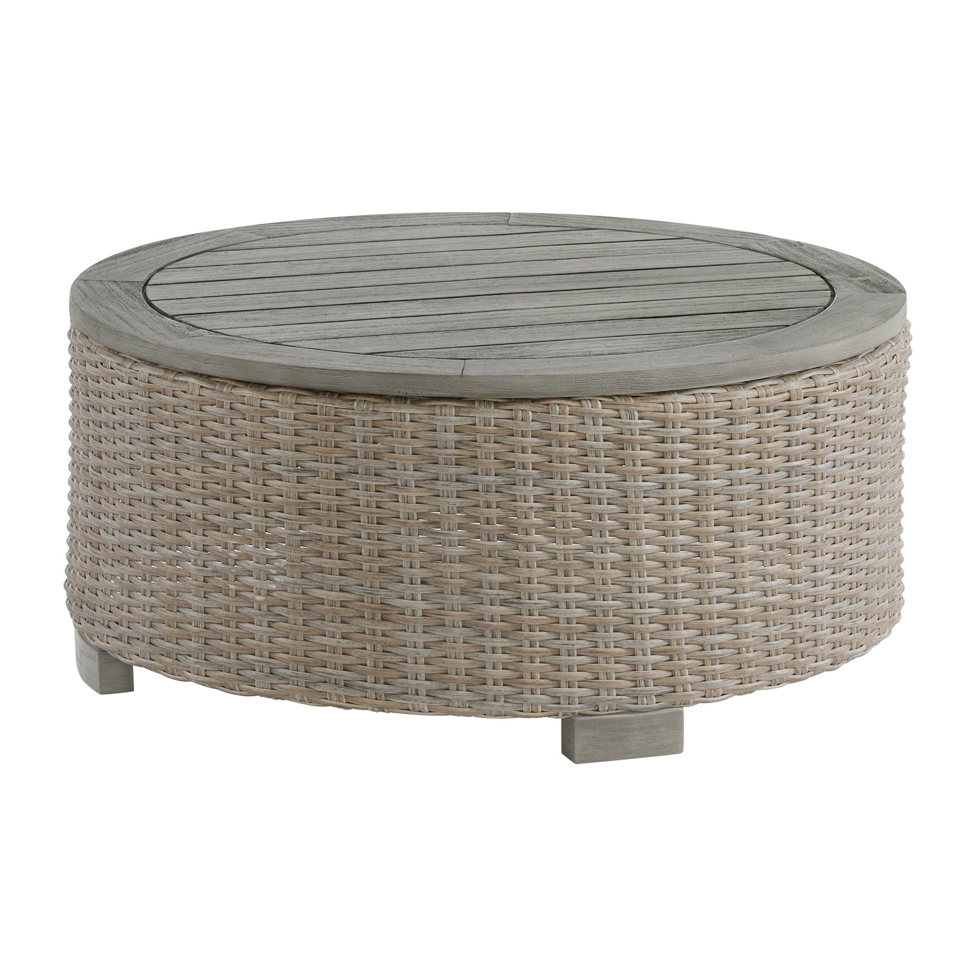 Latitude Run® Eyne Round Coffee Table - Tan & Reviews | Wayfair