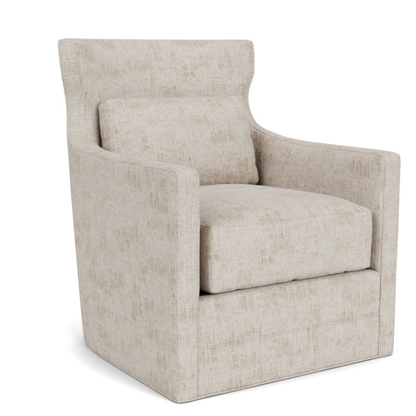 Gabby Ward Upholstered Swivel Wingback Chair - Wayfair Canada