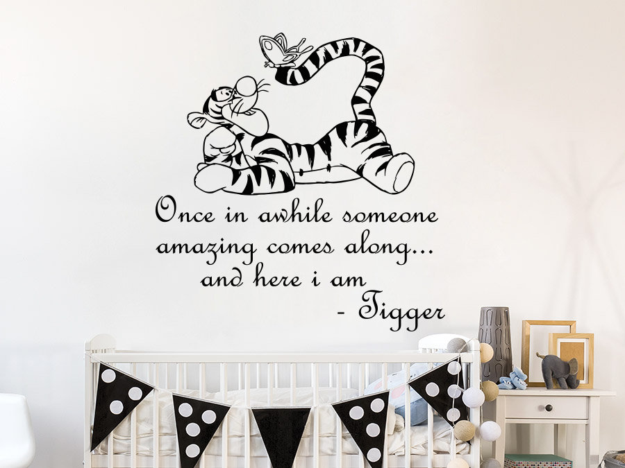 Zoomie Kids Hegarty Winnie the Pooh Tigger Wall Decal & Reviews ...