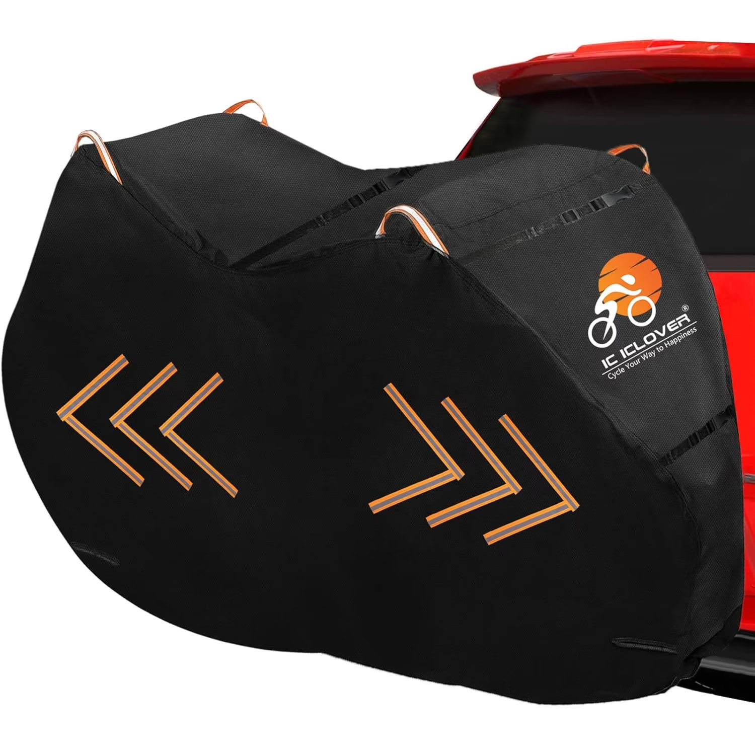 HOMEYA Bike Cover For Transport On Rack, 600D Waterproof Bike Rack ...