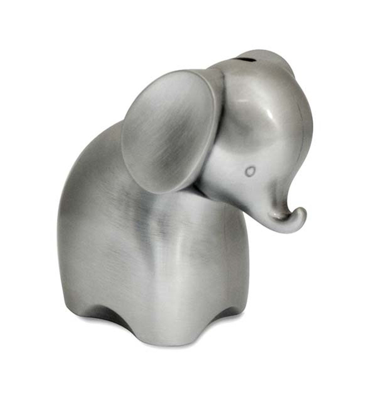 Bungalow Rose Elegance Elephant Money Bank, Pewter-plated | Wayfair