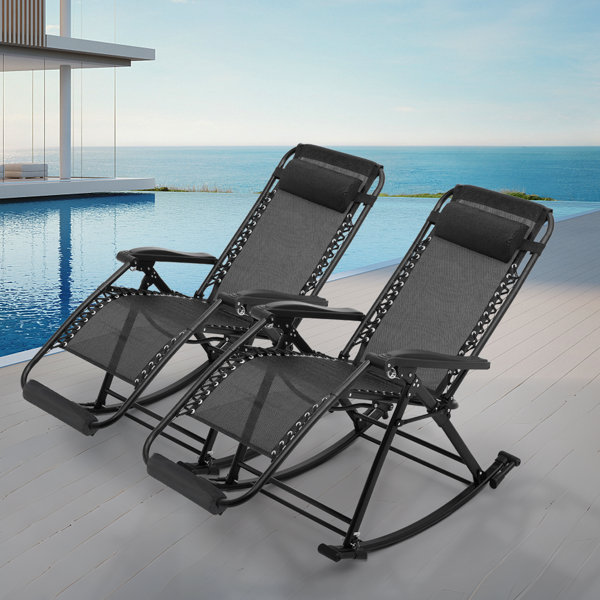 Arlmont & Co. Sharyn Folding Zero Gravity Chair | Wayfair