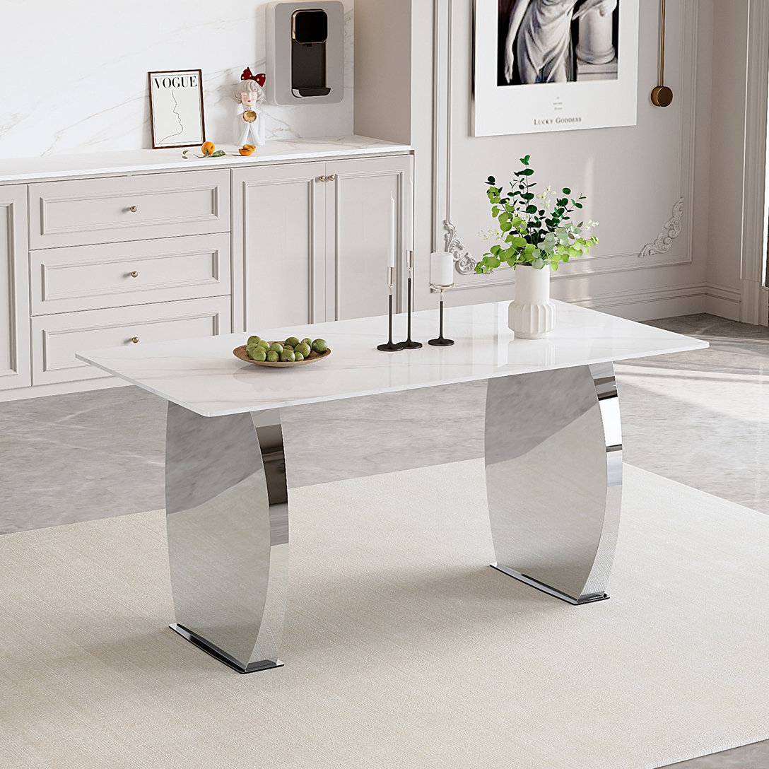 Wrought Studio™ Modern Dining Tables | Wayfair