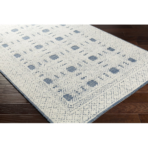 Birch Lane™ Matthew Hand Tufted Wool Ikat Rug & Reviews | Wayfair