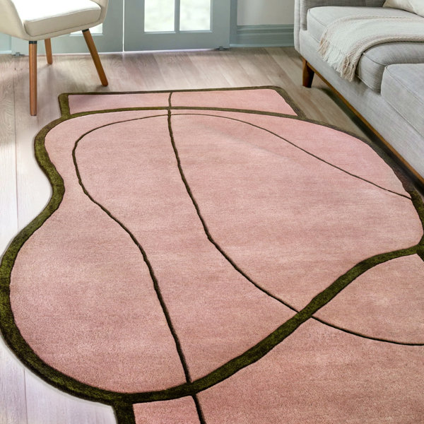 Orren Ellis Gibelly Wool Abstract Rug & Reviews - Wayfair Canada