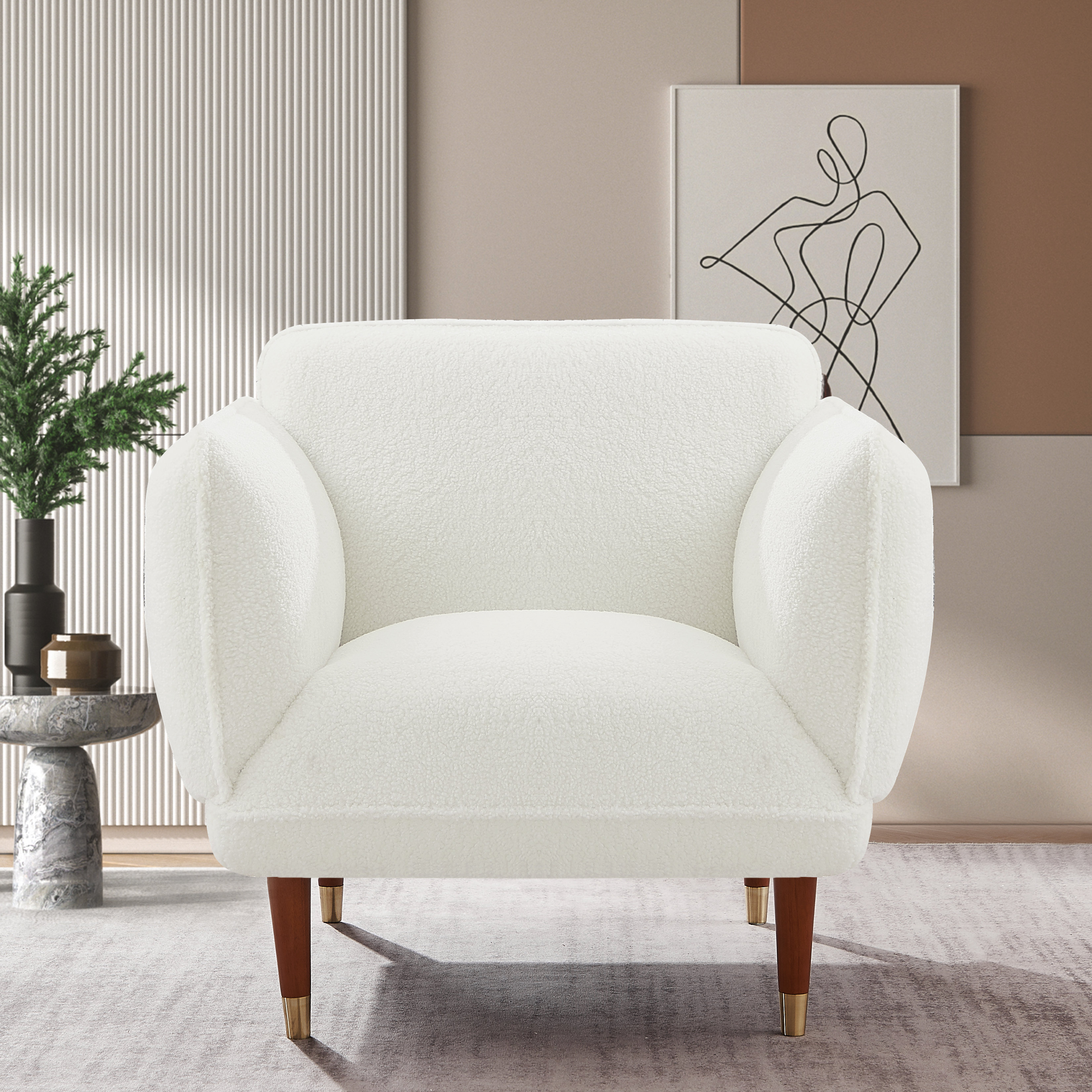 Mercer41 Mineta 33.86'' Wide | Wayfair