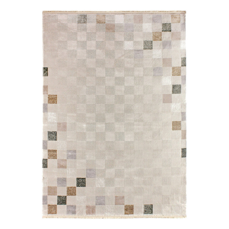 Ebern Designs Checkered Rug | Wayfair