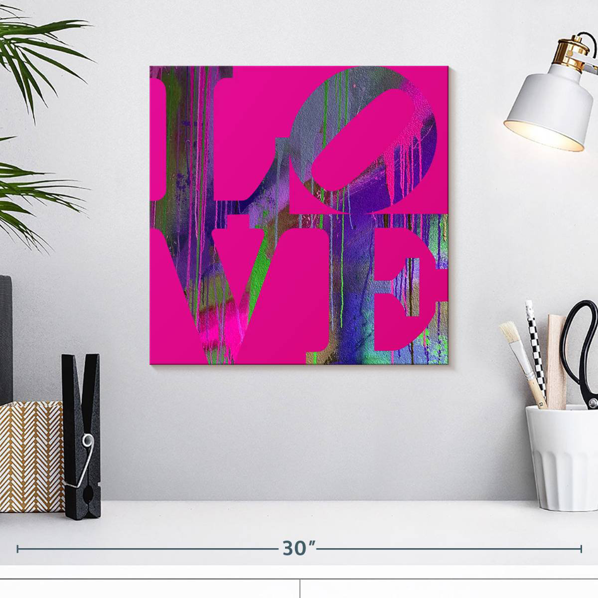 Ebern Designs Tergel Love Pink - Wayfair Canada