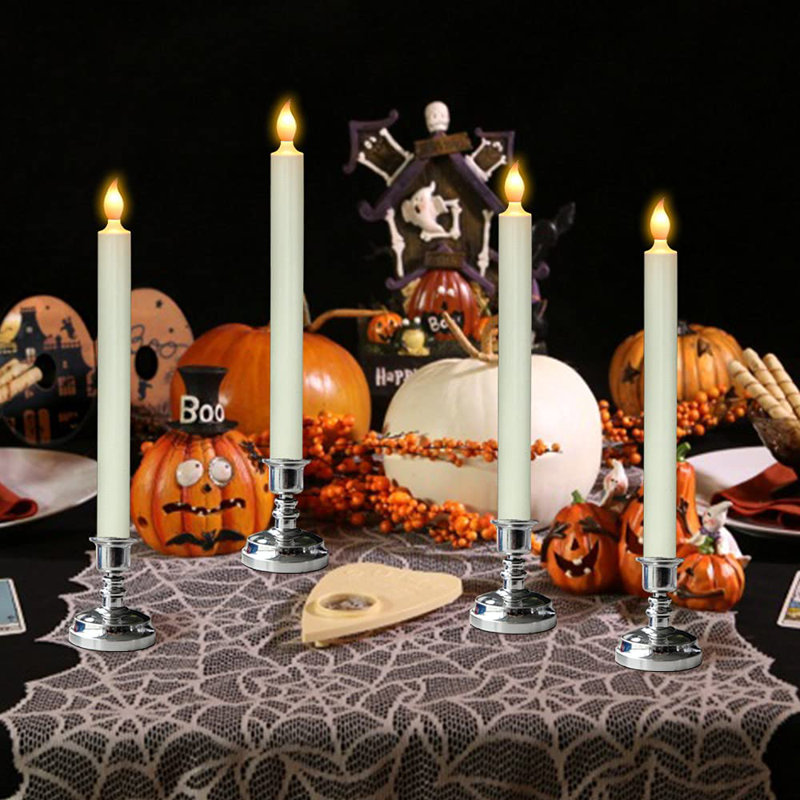 The Holiday Aisle® Flameless Window Candles With Remote Control And ...