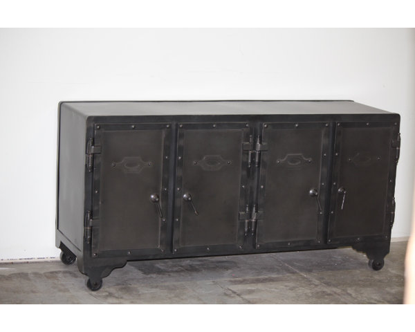 Williston Forge Camarena Vault Metal Modern Sideboard/Buffet | Wayfair