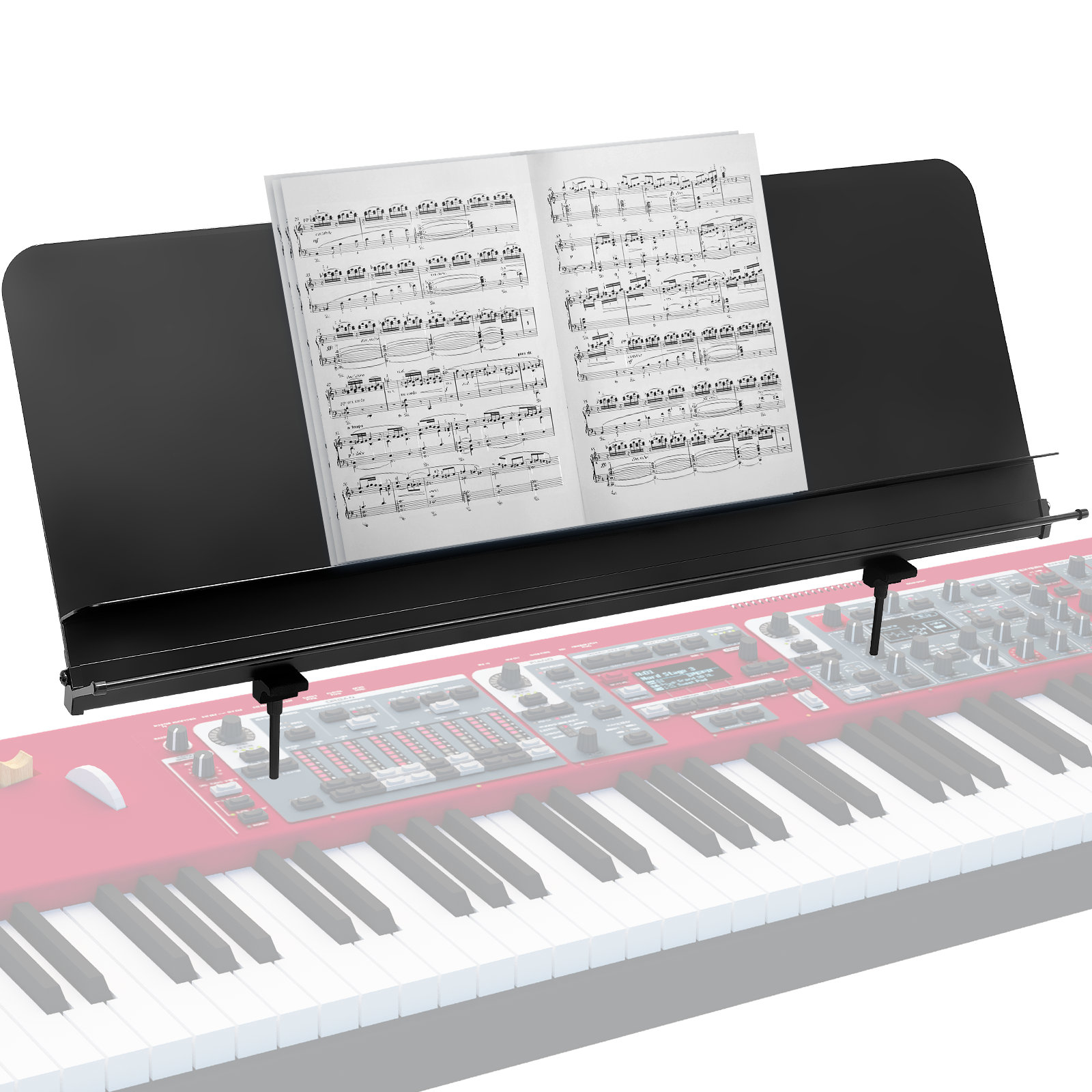Liquid Stands Sheet Music Stand For Nord Keyboard - Fits All Nord Grand ...