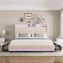 Willa Arlo™ Interiors Glastonbury Velvet Upholstered Wingback Storage ...