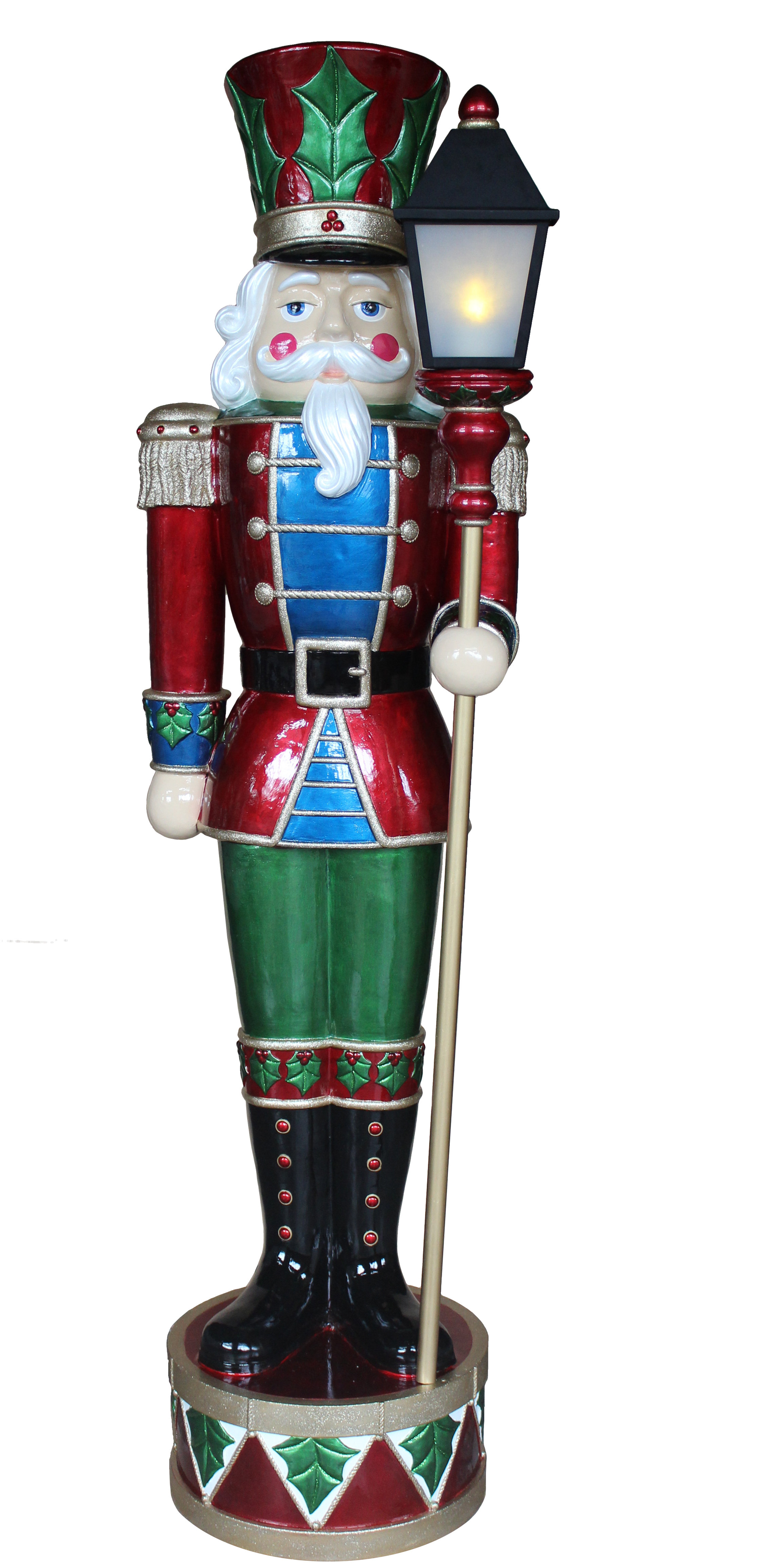 The Holiday Aisle® 6' Red and Green Commercial Christmas Nutcracker ...