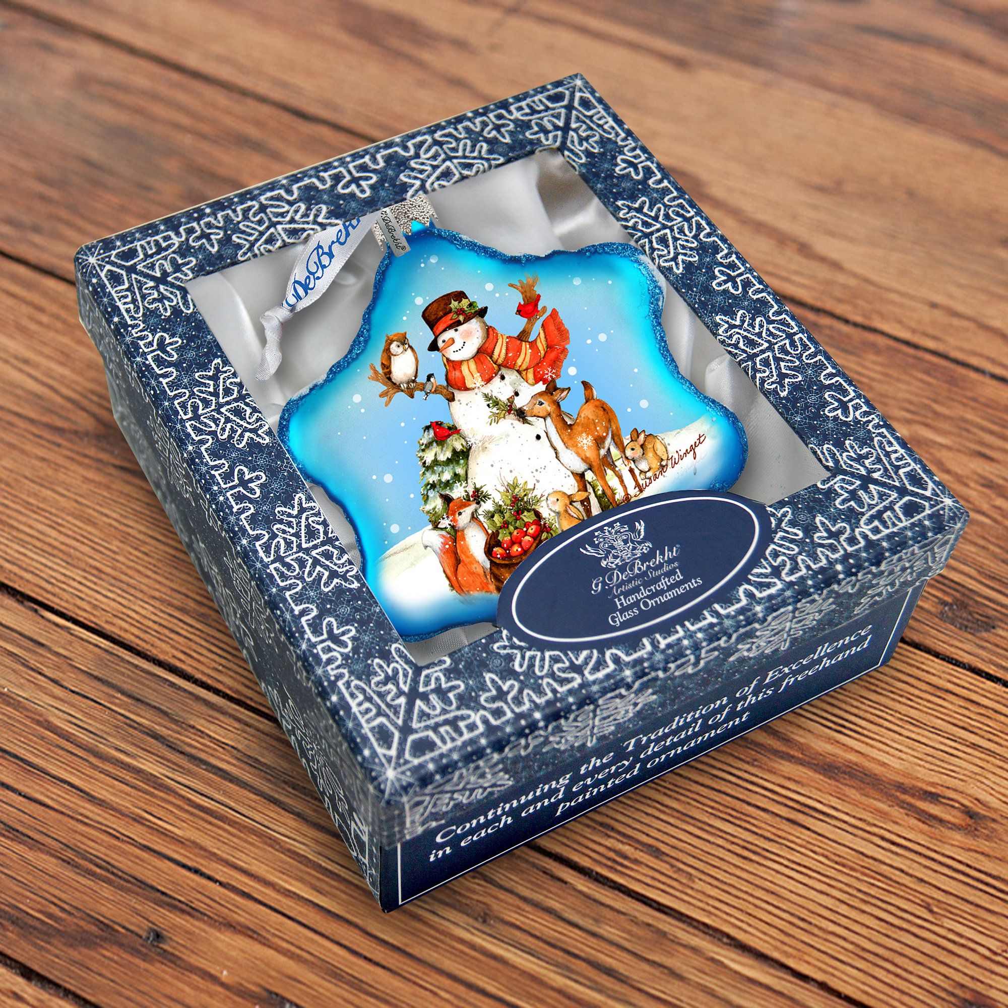 G Debrekht Holiday Splendor Shaped Ornament | Wayfair