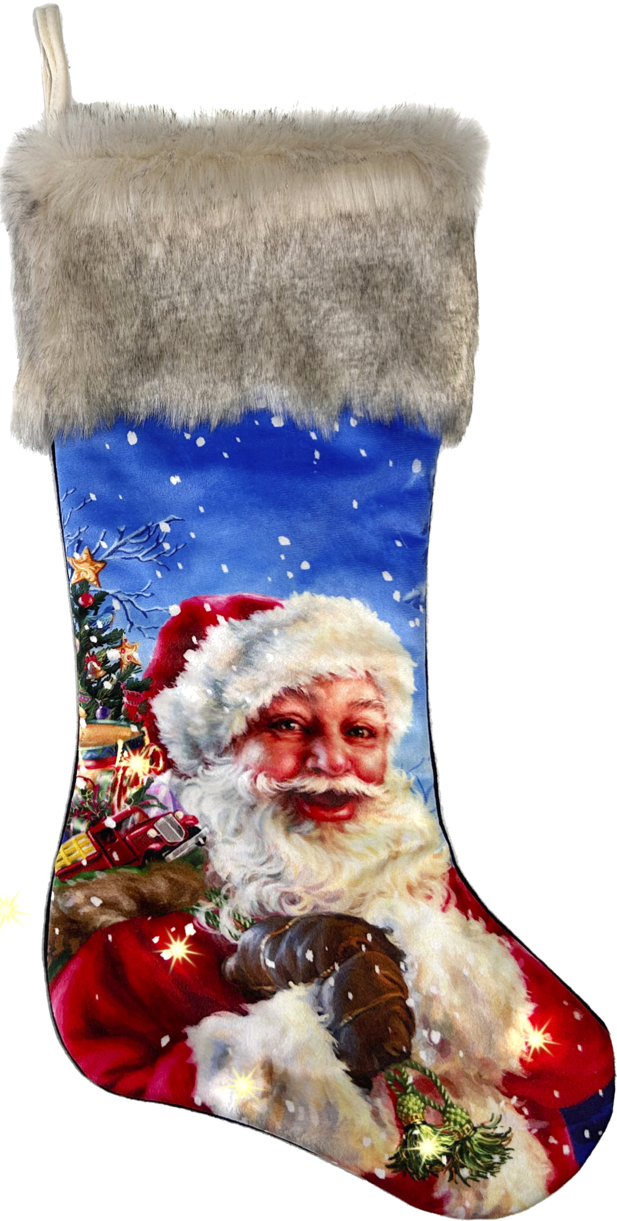 Charlton Home® Santa LED Stocking | Wayfair