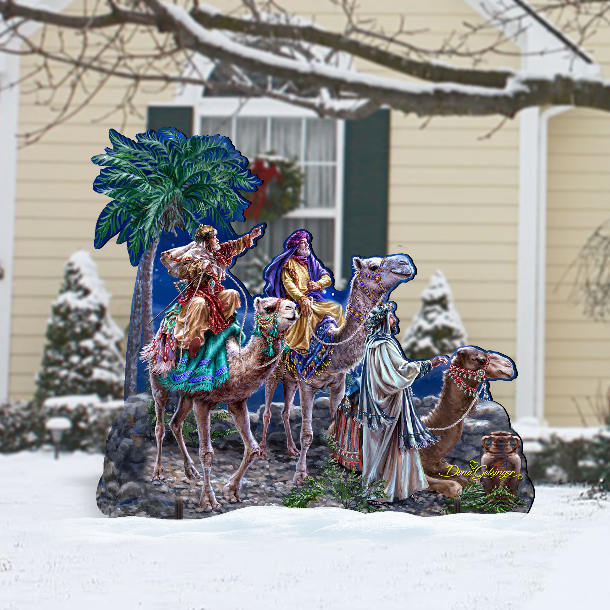 Designocracy The Magic of Three Kings Home and Outdoor Decor Lawn Art ...