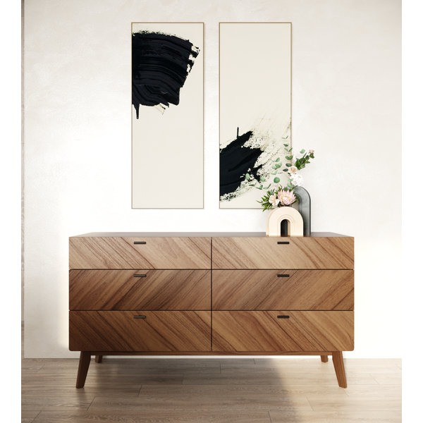 VIG Furniture Aukai 6 Drawer 55" W Dresser & Reviews | Wayfair