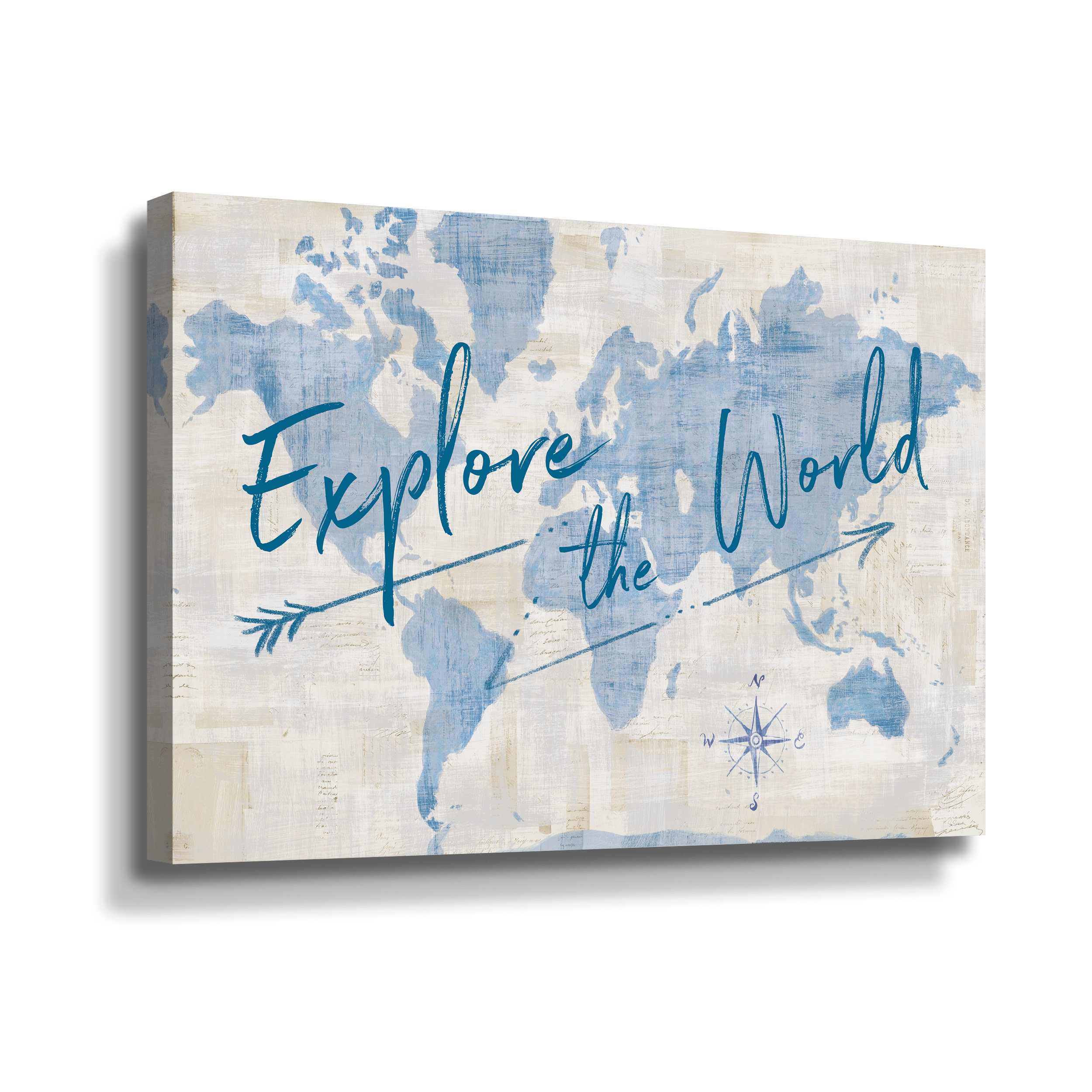 Breakwater Bay World Map Collage Explore by - on - Wayfair Canada