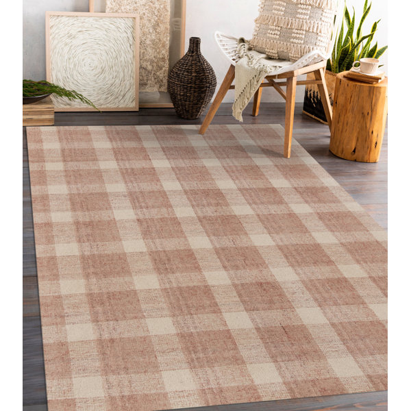 August Grove® Azevedo Hand Tufted Wool Rose Rug & Reviews | Wayfair