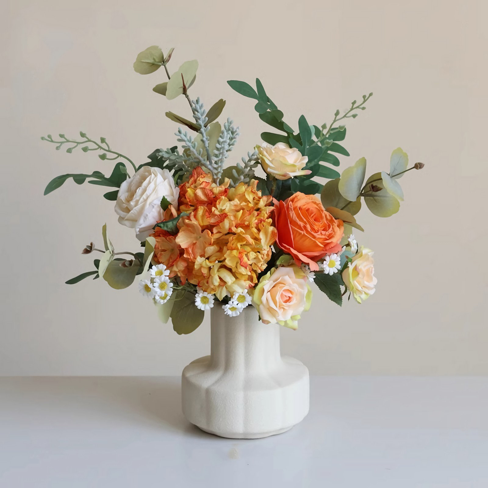 Primrue Fake Flowers, Simulated Flower Bouquets, Table Decorations ...