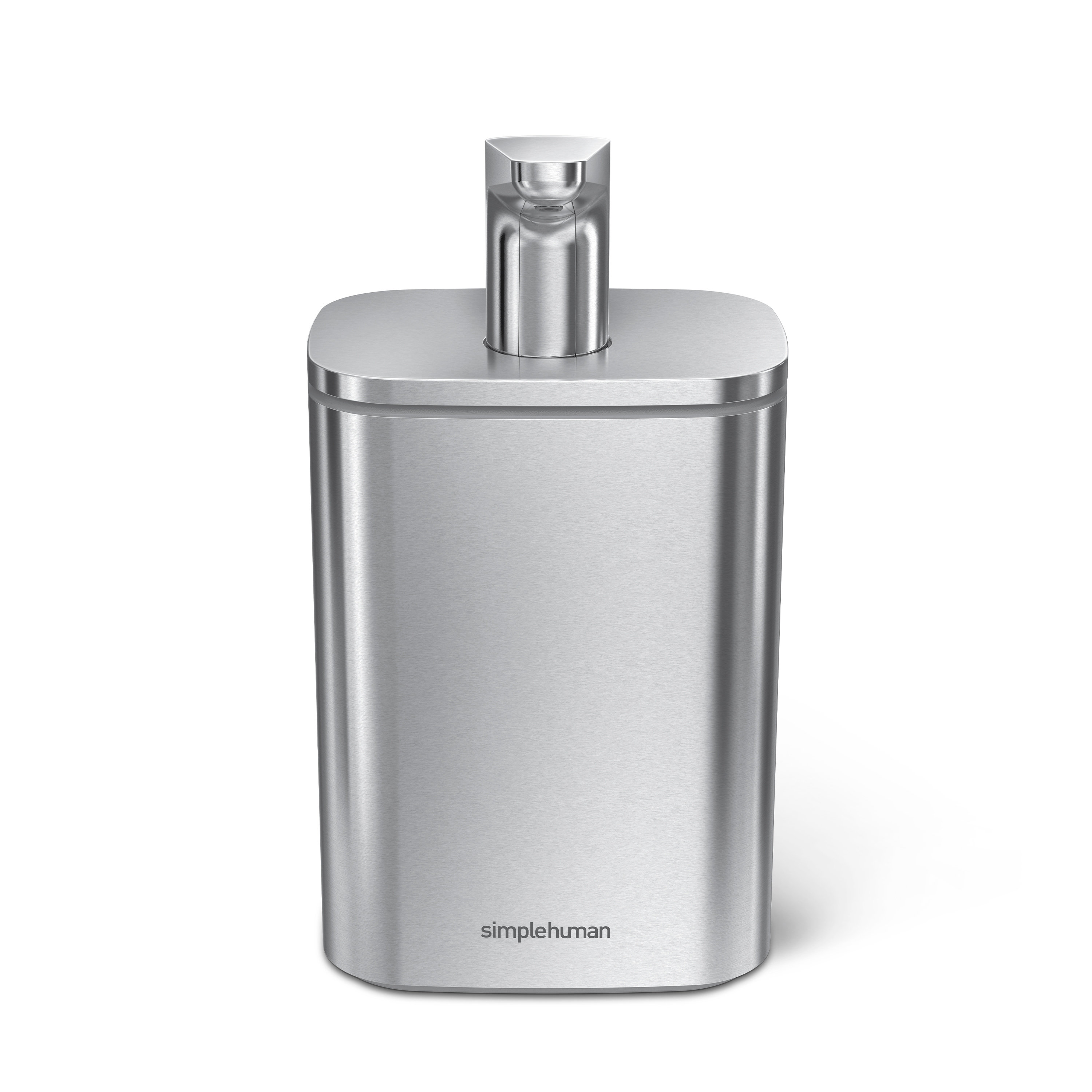 simplehuman Simplehuman 16 oz. Liquid Soap Pulse Dispenser, Brushed ...