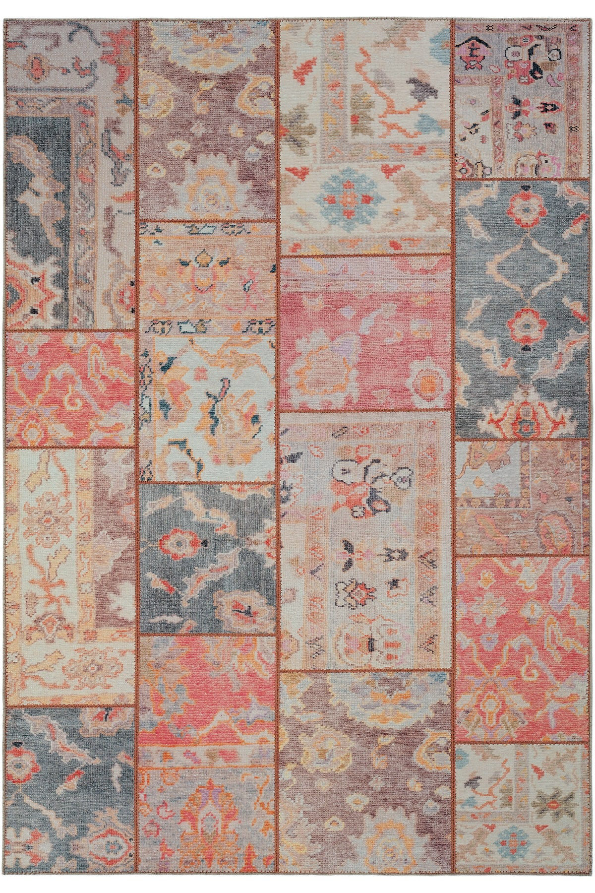 Bungalow Rose Carnival Green Colored Machine Washable Rug | Wayfair