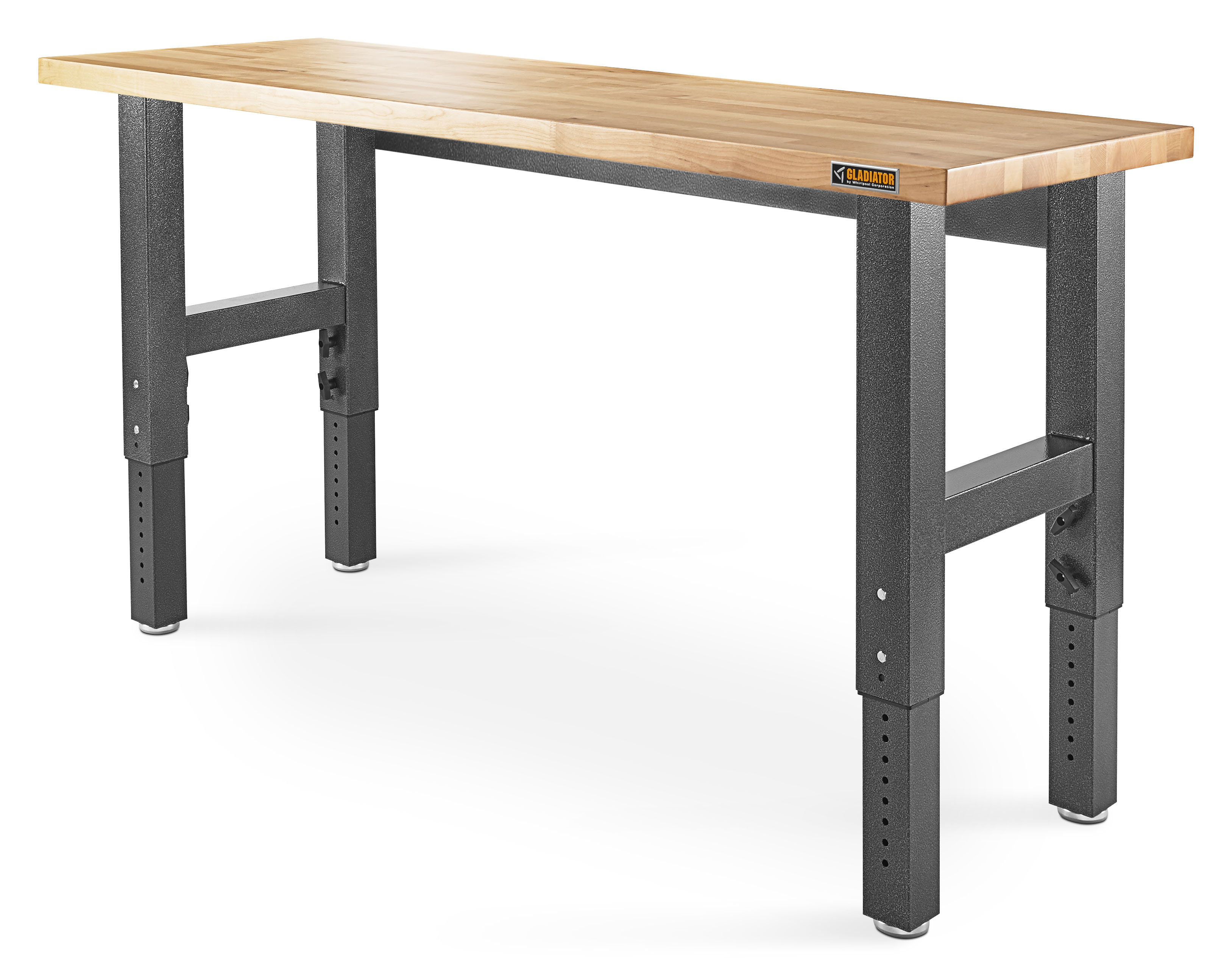 Gladiator® 6' Adjustable Height Hardwood Workbench & Reviews - Wayfair ...