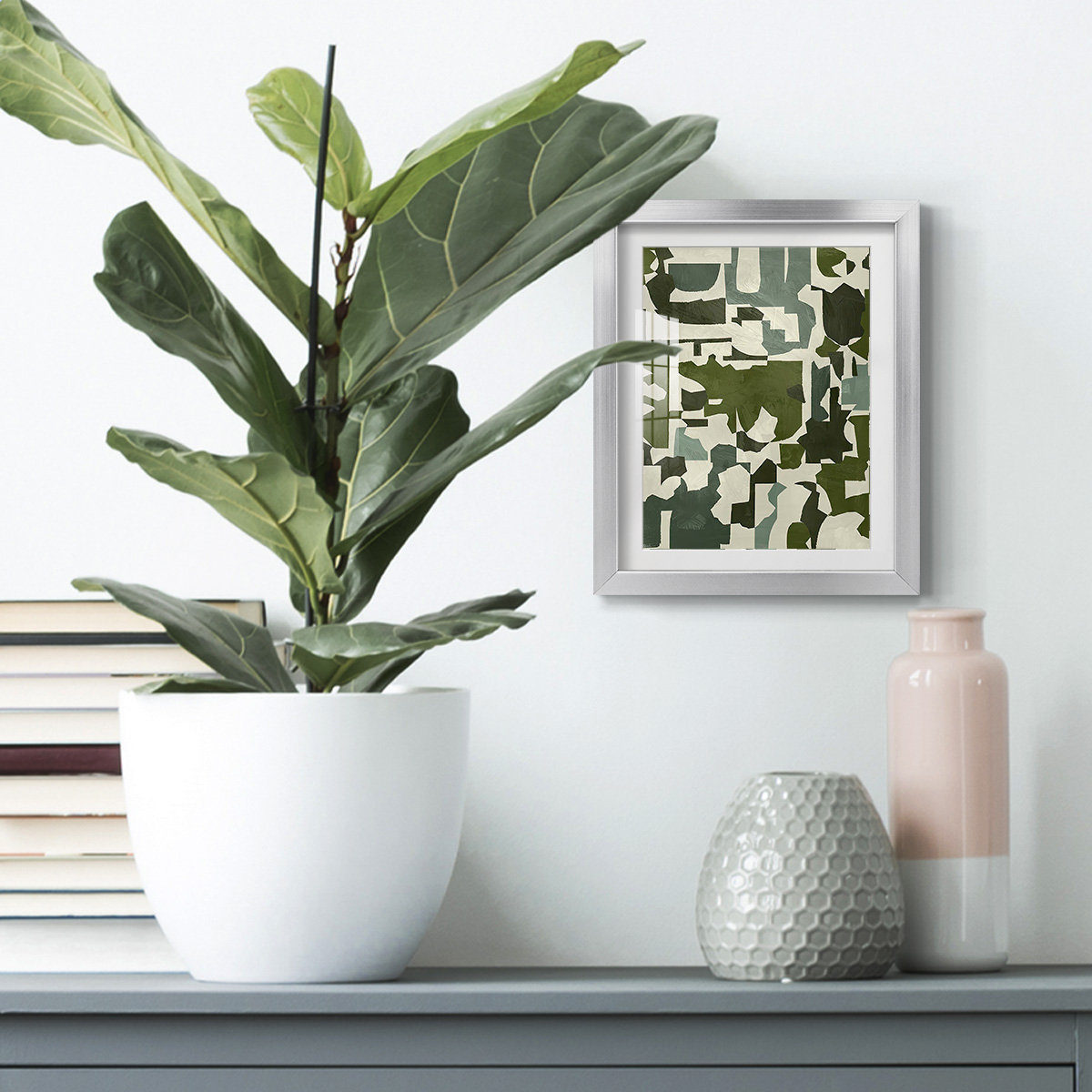 Wrought Studio™ Paper Strata II Framed Print | Wayfair