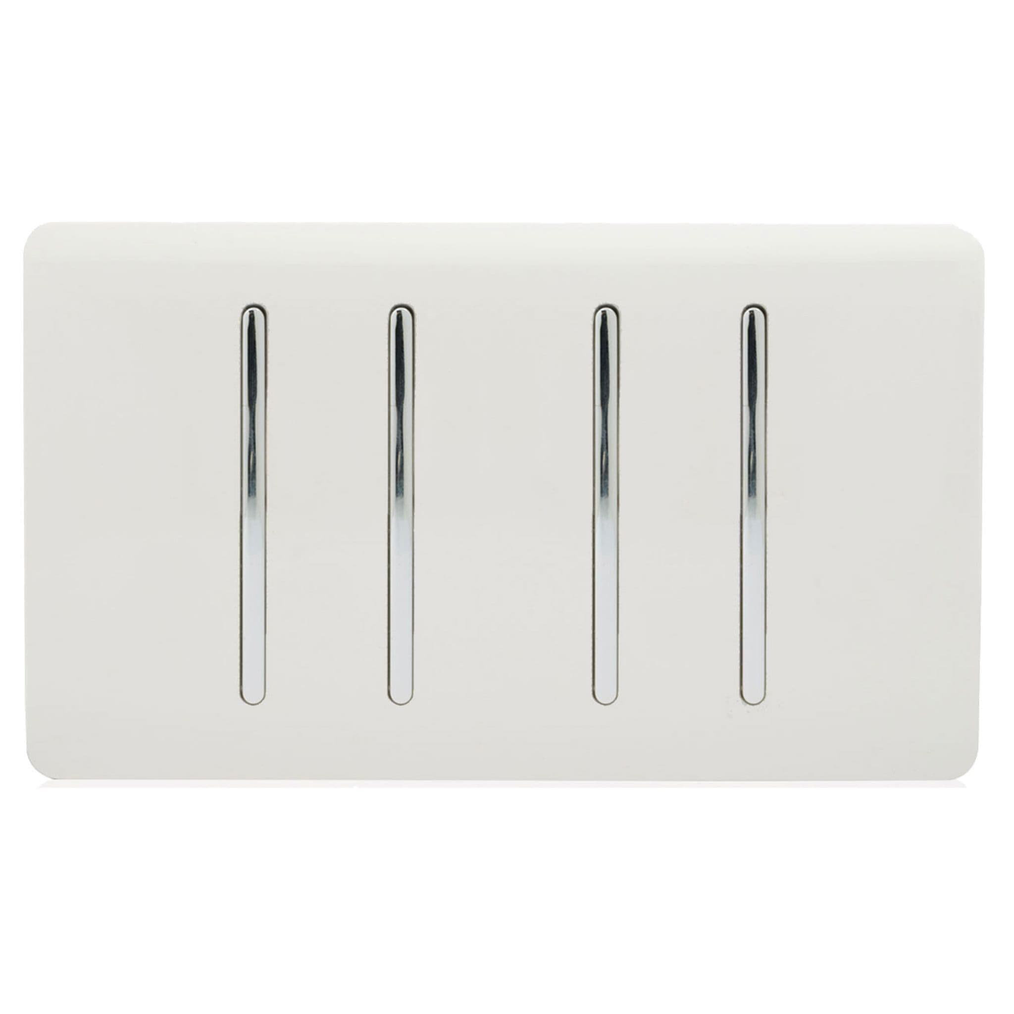 Trendi Switch 4 Gang Light Switch (2x 1 or 2 Way & 2 x Intermediate)in ...