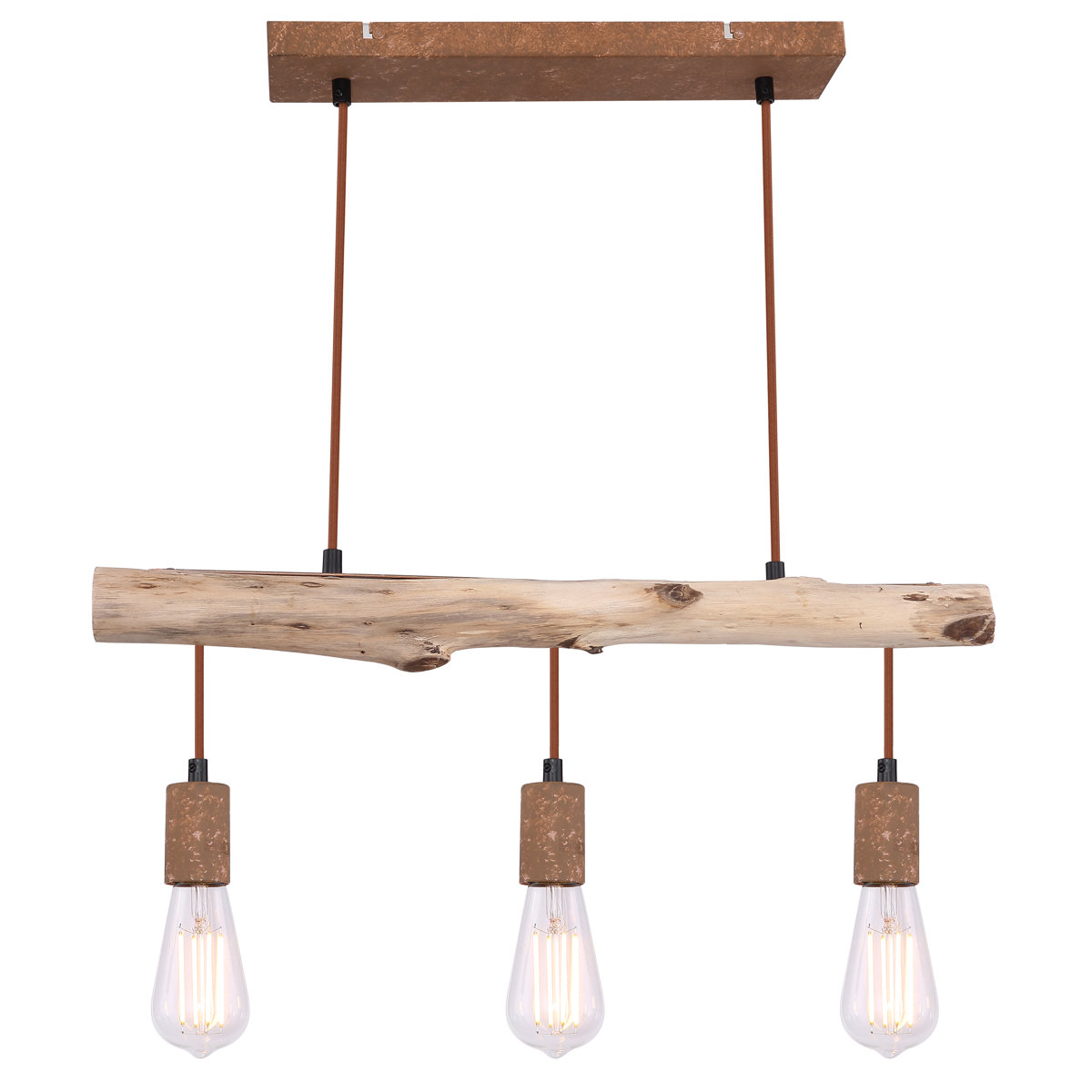 Alpen Home Locust Grove 3-Light Kitchen Insland Pendant & Reviews ...