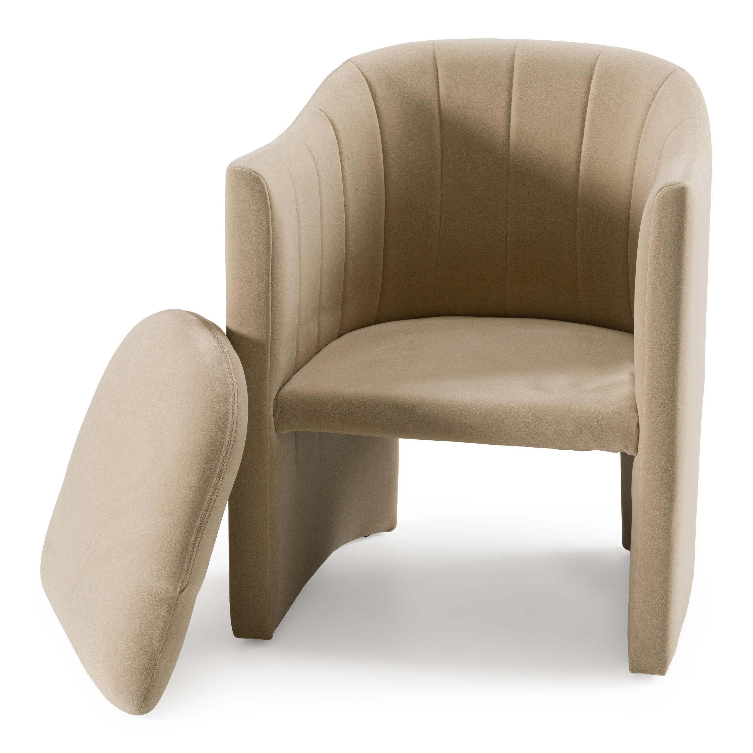 Joss & Main Kidman Velvet Upholstered Arm Chair & Reviews | Wayfair