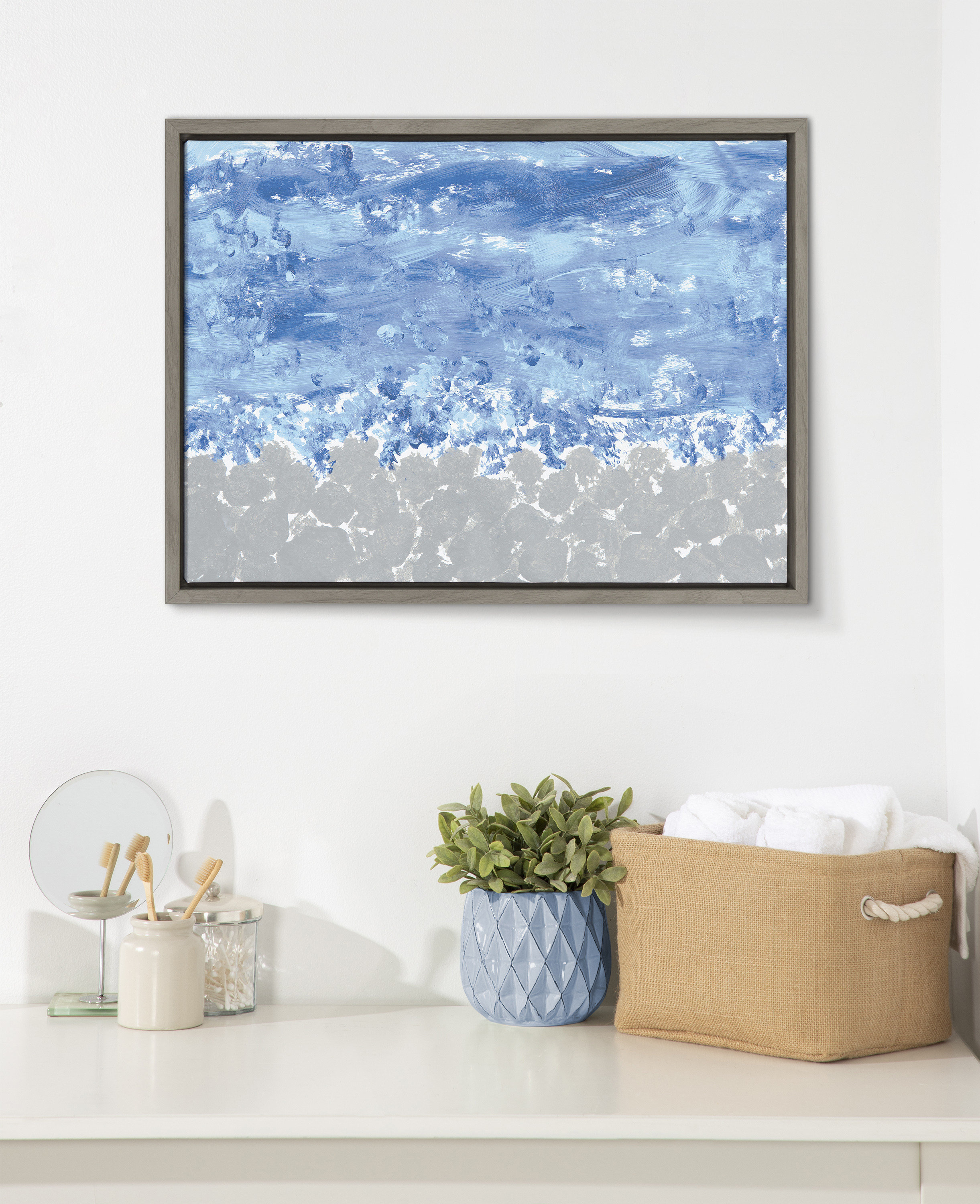 Orren Ellis Sylvie Fresh Start Framed Canvas By Mentoring Positives ...