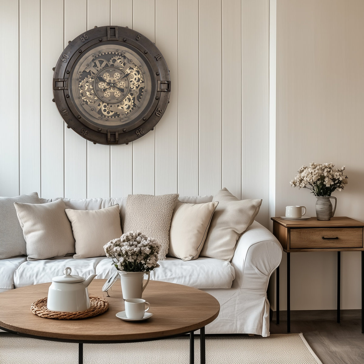 17 Stories Valencia 17.13" Wall Clock | Wayfair