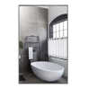 Ledel Modern & Contemporary Rectangle Bathroom Vanity Mirror Metal ...