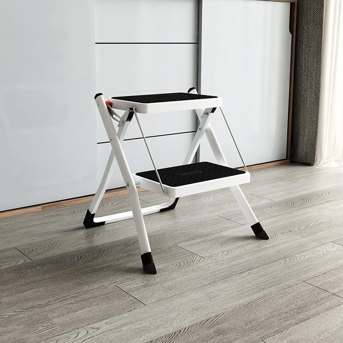 WFX Utility™ 2-Step Steel Step Stool with 330 Ib. Load Capacity ...