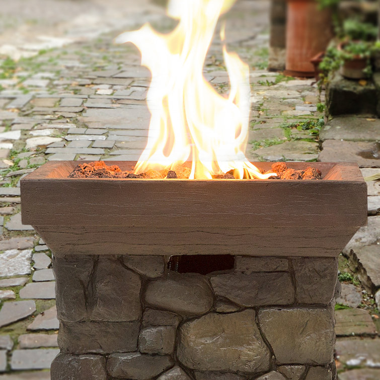 Home Loft Concept Antila Fire Column | Wayfair.co.uk