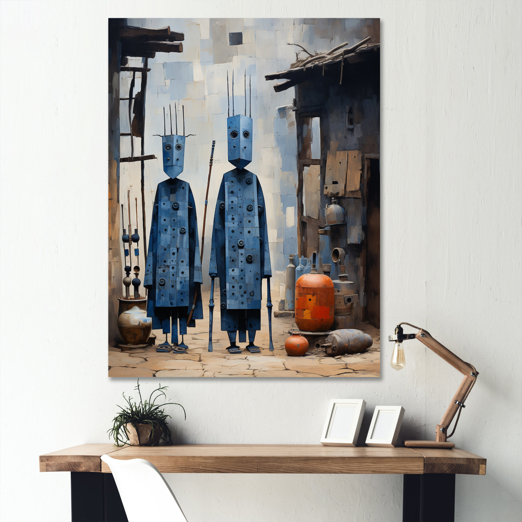 Trinx Irissa African Tribes Dogon Mali I On Canvas Print - Wayfair Canada