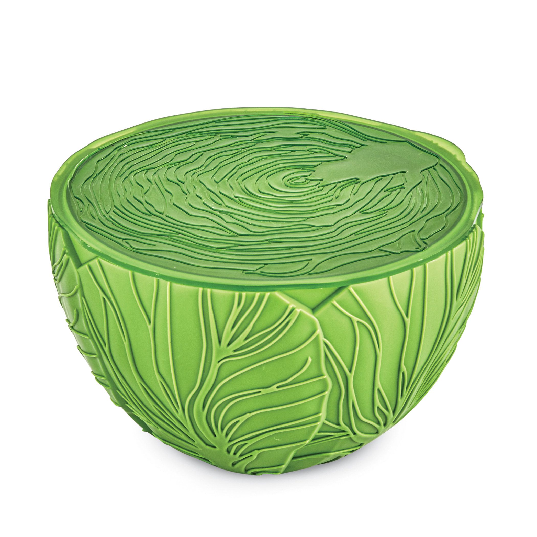 Prep & Savour Dwane Lettuce-Shaped Lettuce Container with Strainer ...